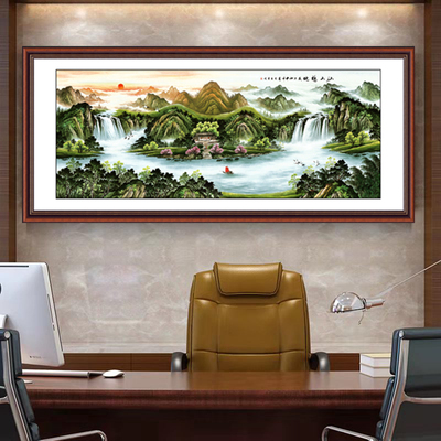 三D打印办公室是装饰画中式