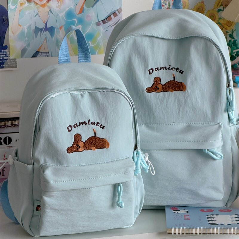 新款儿童双肩包女孩轻便补课书包小学生可爱狗狗旅游研学逛街背包