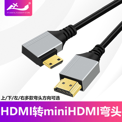 mini/MicroHDMI转HDMI2.1转接线