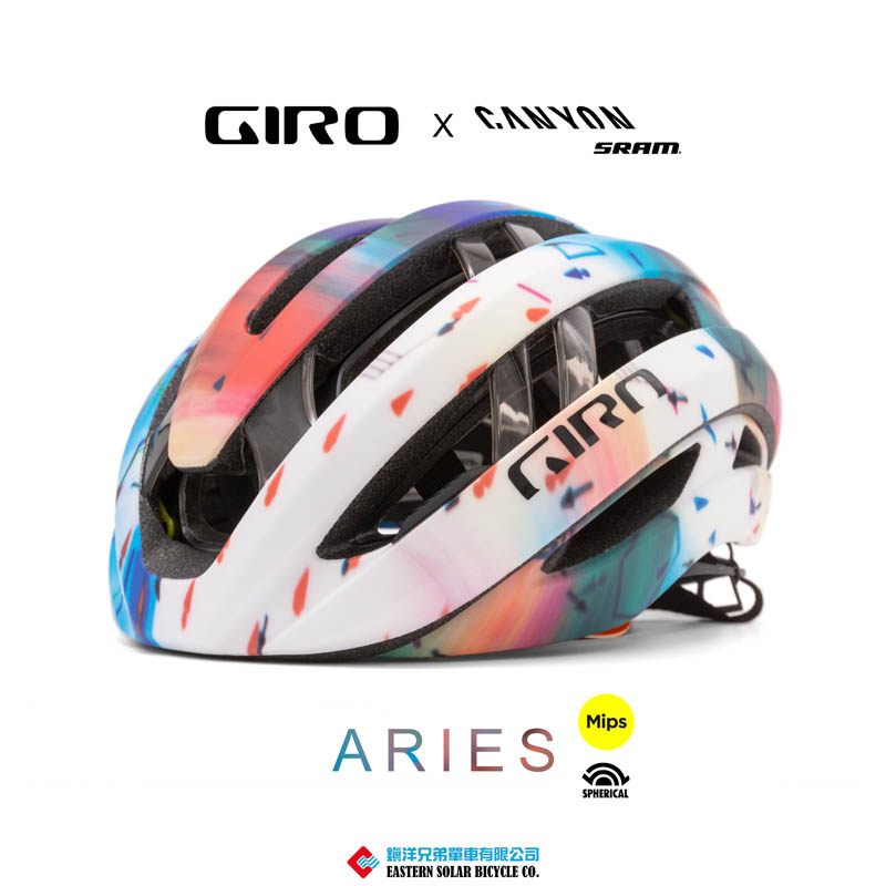 美国Giro Aries Spherical白羊座公路自行车车骑行头盔车队限量版_虎窝淘