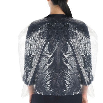 一次性染发披肩围布塑料防水加厚