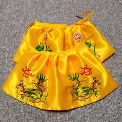 小号佛像披风佛袍观音衣服关公袍财神衣龙袍凤衣莲佛堂神袍红黄衣