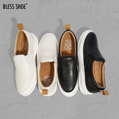 BLESSSHOE超轻量化真皮懒人鞋