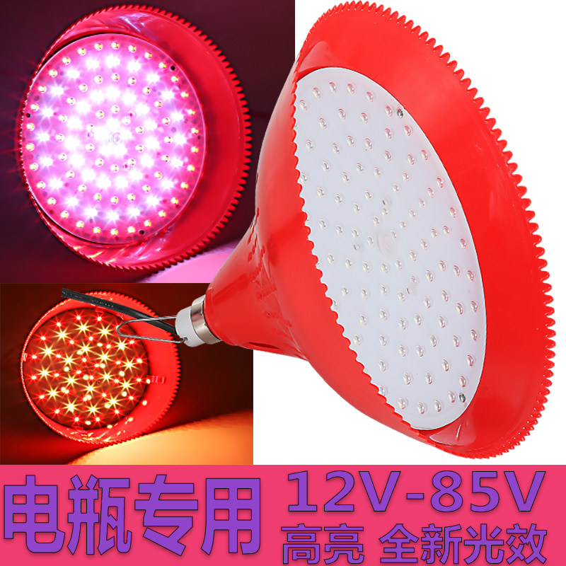 12V LED灯泡低压生鲜水果猪肉灯 48v夜市摆地摊灯 led节能电瓶灯_虎窝淘