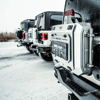 越野车美卡MK尾门多功能储物箱