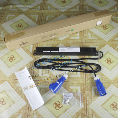 艾默生 F1400636 插座 IRS-P系列 PDU 电流显示排插机柜插线板