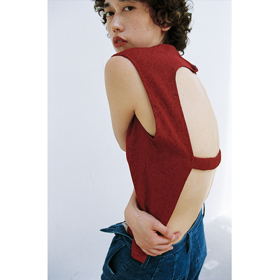 无袖设计师聚酯纤维女测试推荐