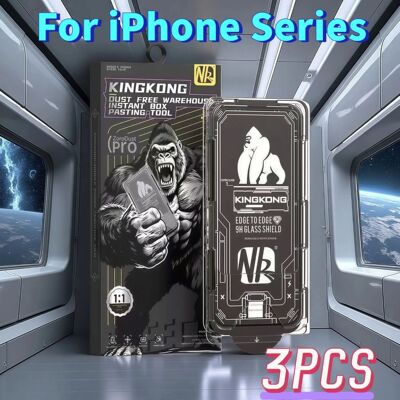 Tempered Glass Film for iPhone 17/16/15 Pro Full-Screen Gori