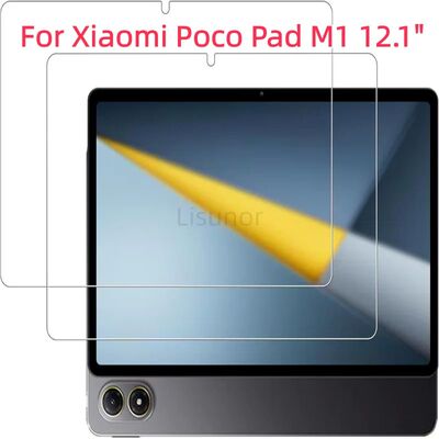 2 Pcs 9H Tempered Glass Tablet Screen Protector For Xiaomi P