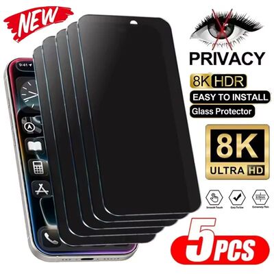 1-5PCS Privacy Screen Protector For iPhone 17 Pro Max Air 16