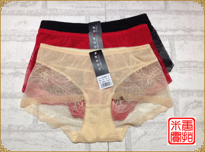 秋冬款曼迪诺丝8057 8058配套三角裤4058时尚蕾丝短裤