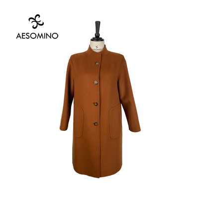 nqt冬大衣古金色64084156