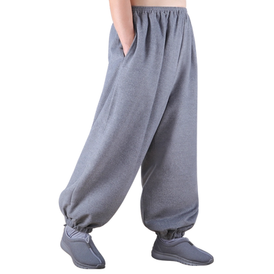 尚远秋冬加绒禅修裤加绒加厚