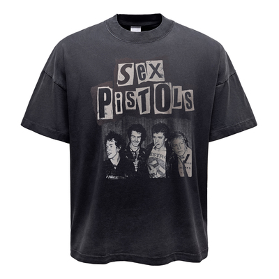热石重磅SexPistols朋克摇滚T恤
