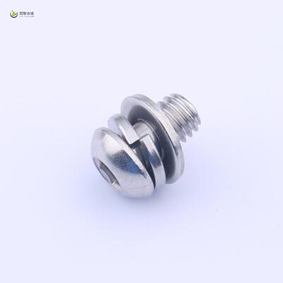 原装正品M6-1.0X10全新ISO7380盘头三组合(THE标准)