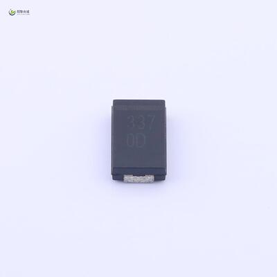 原装正品ECASD40D337M006KA0全新CAP ALUM POLY 330UF