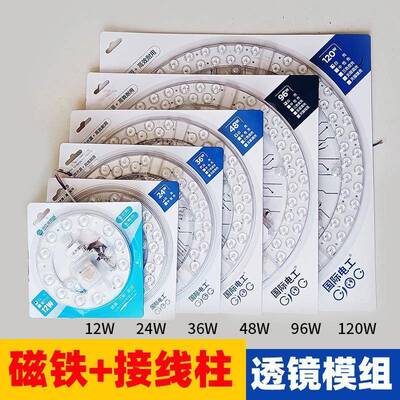 led吸顶灯芯lyd灯芯ed灯盘厨房灯条磁吸客厅大灯24Wled卫生间