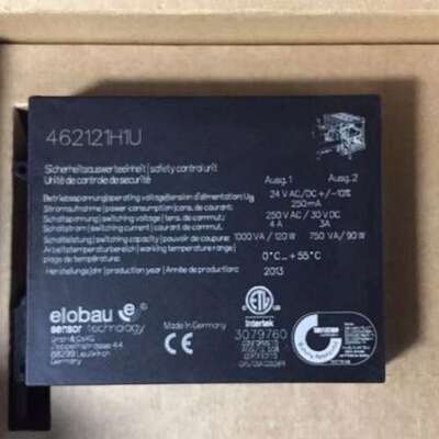 售前elobau安全继电器462121H1U 3079760 24vac 250ma 1000va/120