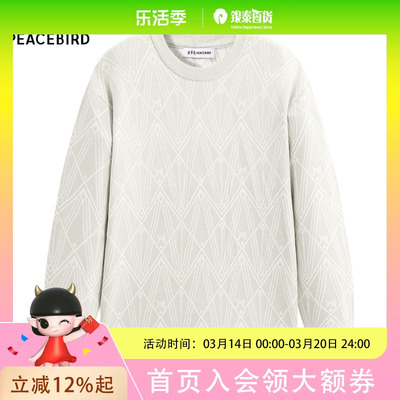 【商场同款】太平鸟男装 2025年冬季款雪尼尔毛衣男B1EBF4237