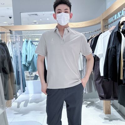 GRSAGA男士宽松休闲POLO衫1RW21111071