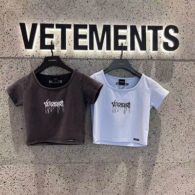 VETEMENTS2025夏季女士短袖T恤35352001