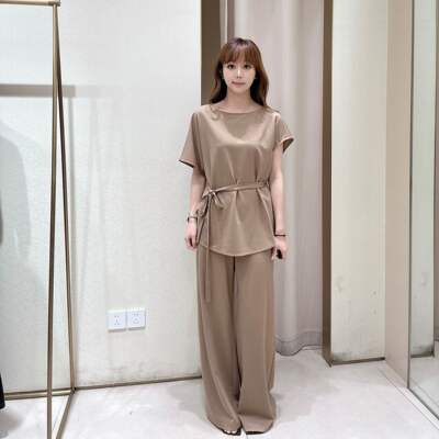 玖姿女士时尚优雅休闲裤JWFX11037