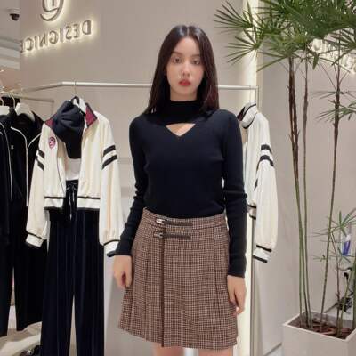 迪赛尼斯 女士休闲时尚半身裙D23421D6576