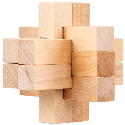 孔明锁鲁班锁解密木制儿童益智