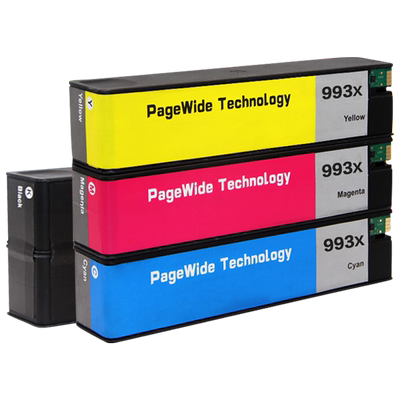 MAG适用惠普993X墨盒77440dn MFP 774dn 779dn Pro 750dw墨盒HP772 755 777 795 77440 77740页宽打印机油墨