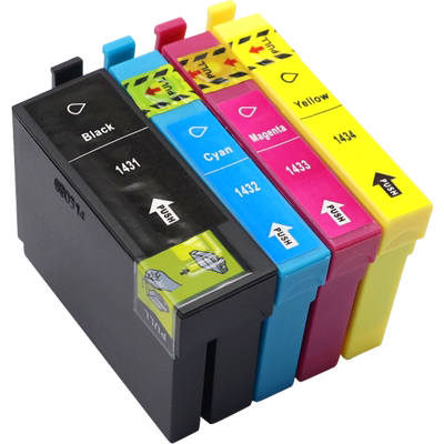 MAG适用 Epson爱普生143打印机墨盒ME Office 82wd 85nd 900wd 940fw 960fwd油墨盒WF-3011 WF7511 T1431墨水