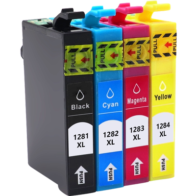 MAG适用爱普生Epson SX230 SX235w SX420w S22 SX125 SX310 SX425w SX430w SX435W打印机墨盒T1281XL油墨水盒