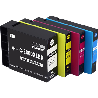 MAG适用佳能PGI-2800XL墨盒IB4080 MB5080 MB5480 MB5180打印机油墨盒墨水盒MB5090 MB5390 iB4090颜料墨水盒