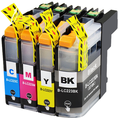 MAG适用兄弟LC223XL墨盒LC221墨盒DCP-J4120dw DCP-J562dw mfc-J5720dw J480dw J680dw J880dw打印机油墨水盒