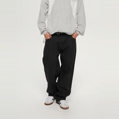 简约休闲海军蓝色舒适百搭运动裤