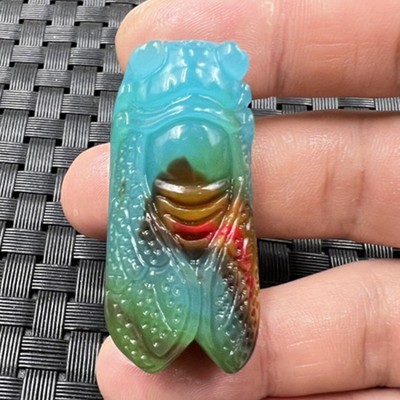 仿和田玉一鸣惊人挂件项链坠