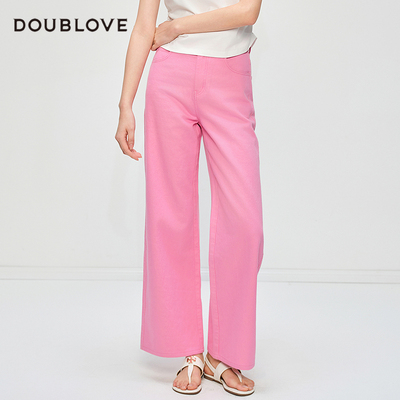 【多巴胺单宁】直筒牛仔裤阔腿裤