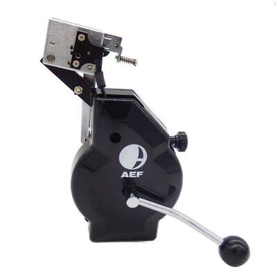 奥亿AEF网羽球拍拉线机立式手动式手摇机阿尔法7500拉线机头配件