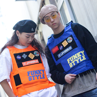 国潮美式军事风多功能战术背心