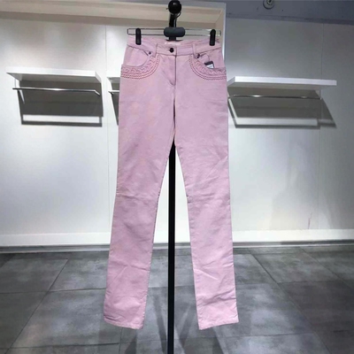S-M穿 VA GA 深粉色时装裤 985