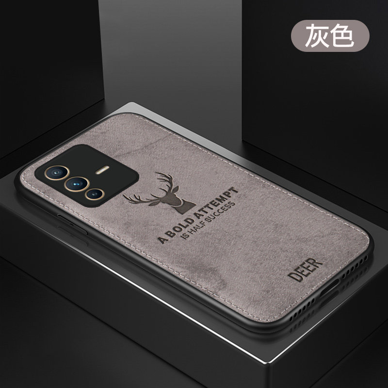 适用vivos12pro手机壳s12商务创意布纹s12s全包vivo磨砂por硅胶套viovs高级感vovos布艺v2162a耐脏v2163a ...
