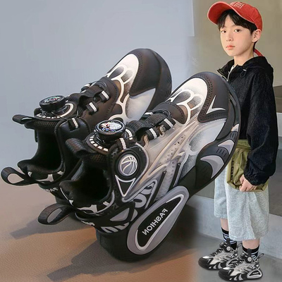 奇迹潮网红爆款高颜值男童篮球鞋