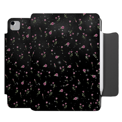 【圆环磁吸x双面夹】适用苹果平板ipadair6保护套花matepad11.5s防弯5透明壳好看4可分离13寸带笔槽2024pro11
