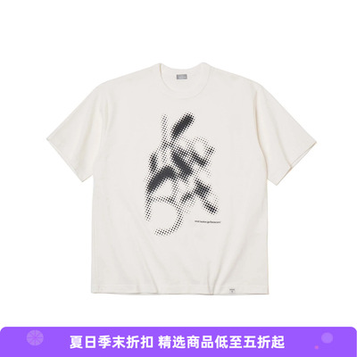 kolor BEACON Tee 宽松印花圆领短袖T恤