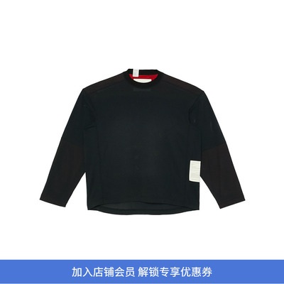 N.HOOLYWOOD REVERSIBLE 男装军事系列双面穿吸水速干圆领长袖T恤