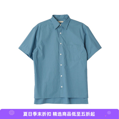 YOKE高支棉经典款短袖衬衫
