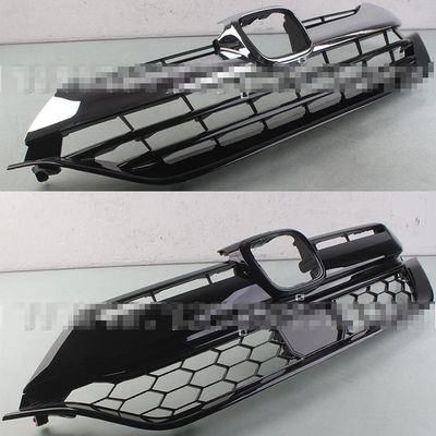 前保险杠中网格栅通风网