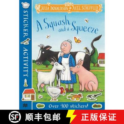 预订 A Squash and a Squeeze Sticker Book [9781035001507]