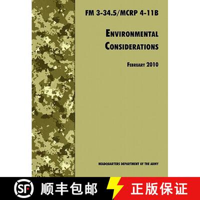 【3-4周达】Environmental Considerations: The Official U.S. Army / U.S. Marine Corps Field Manual  FM ... [9781780391564]