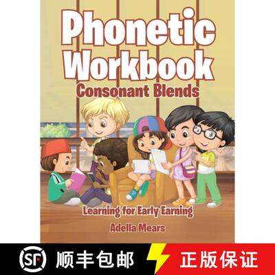 【3-4周达】Phonetic Workbook: Consonant Blends [9798885409056]