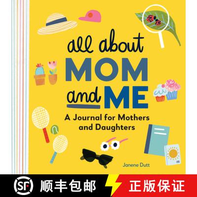 【3-4周达】All about Mom and Me: Perfect Mother's Mother's Day Gift Day Gift-A Journal for Mothers an... [9781648766046]